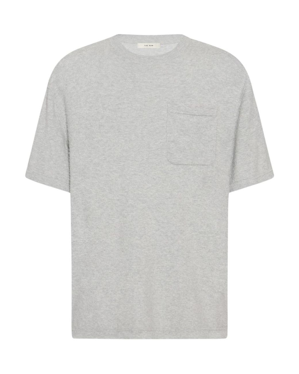The Row Paddy T-shirt In Cotton in Gray for Men | Lyst
