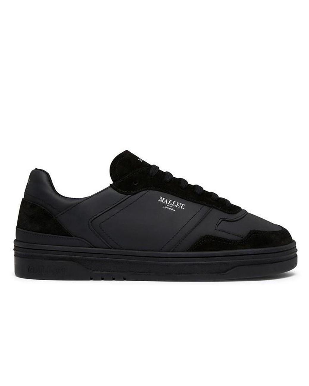 Mallet Barnsley Court Trainers in Black for Men | Lyst UK