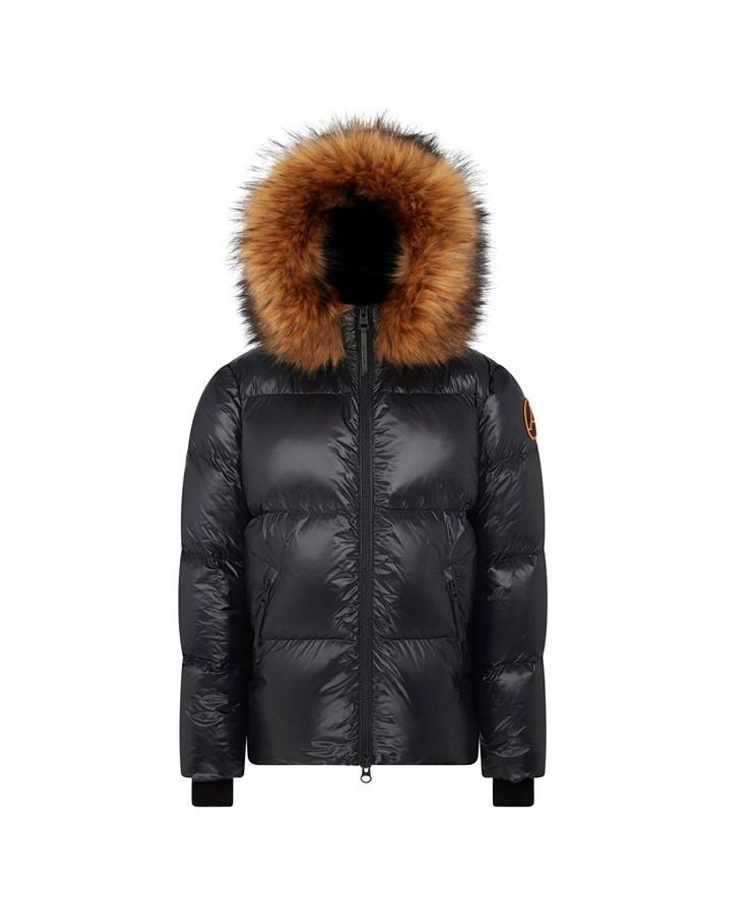ARCTIC ARMY 's Faux Puffer Jacket in Black for Men | Lyst UK