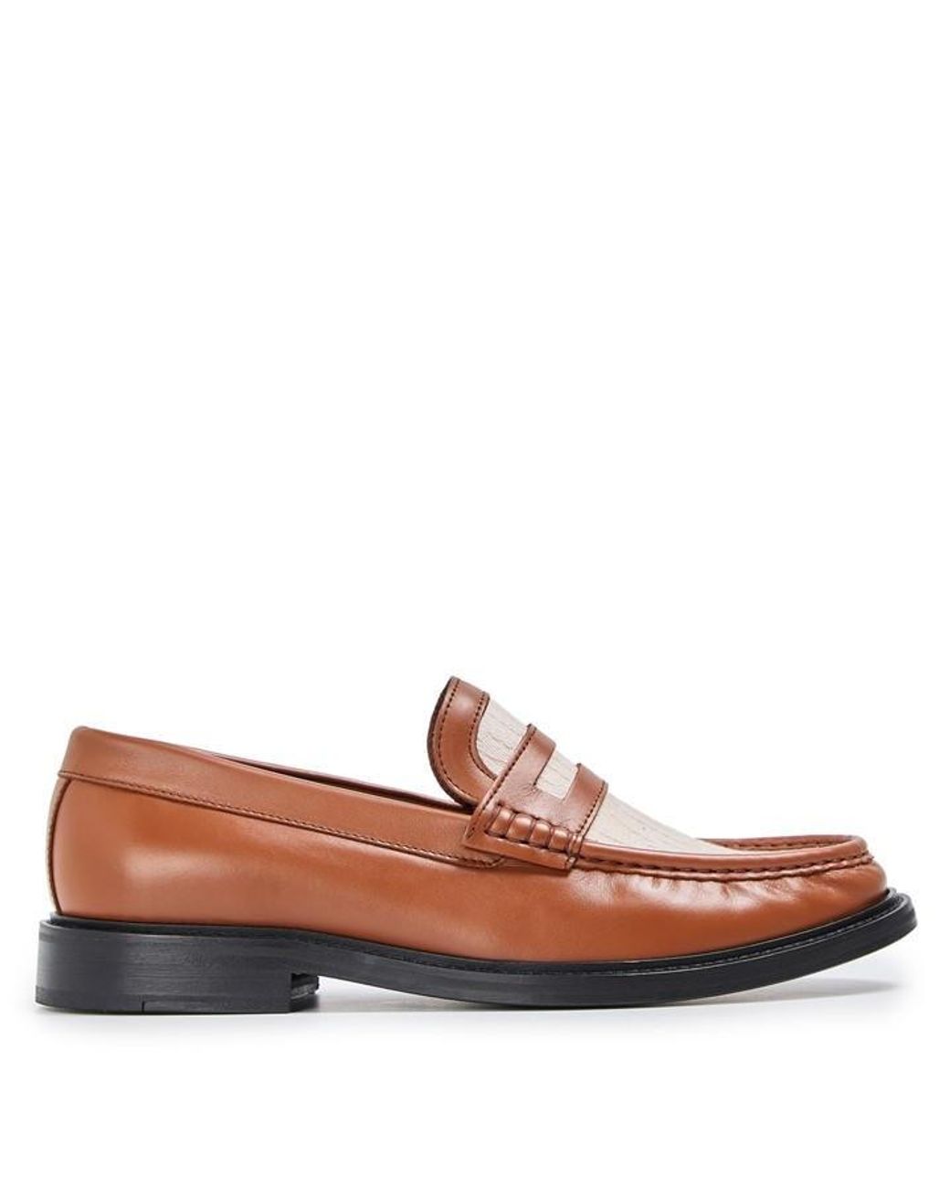 Moschino Tone Lofers in Brown for Men | Lyst UK