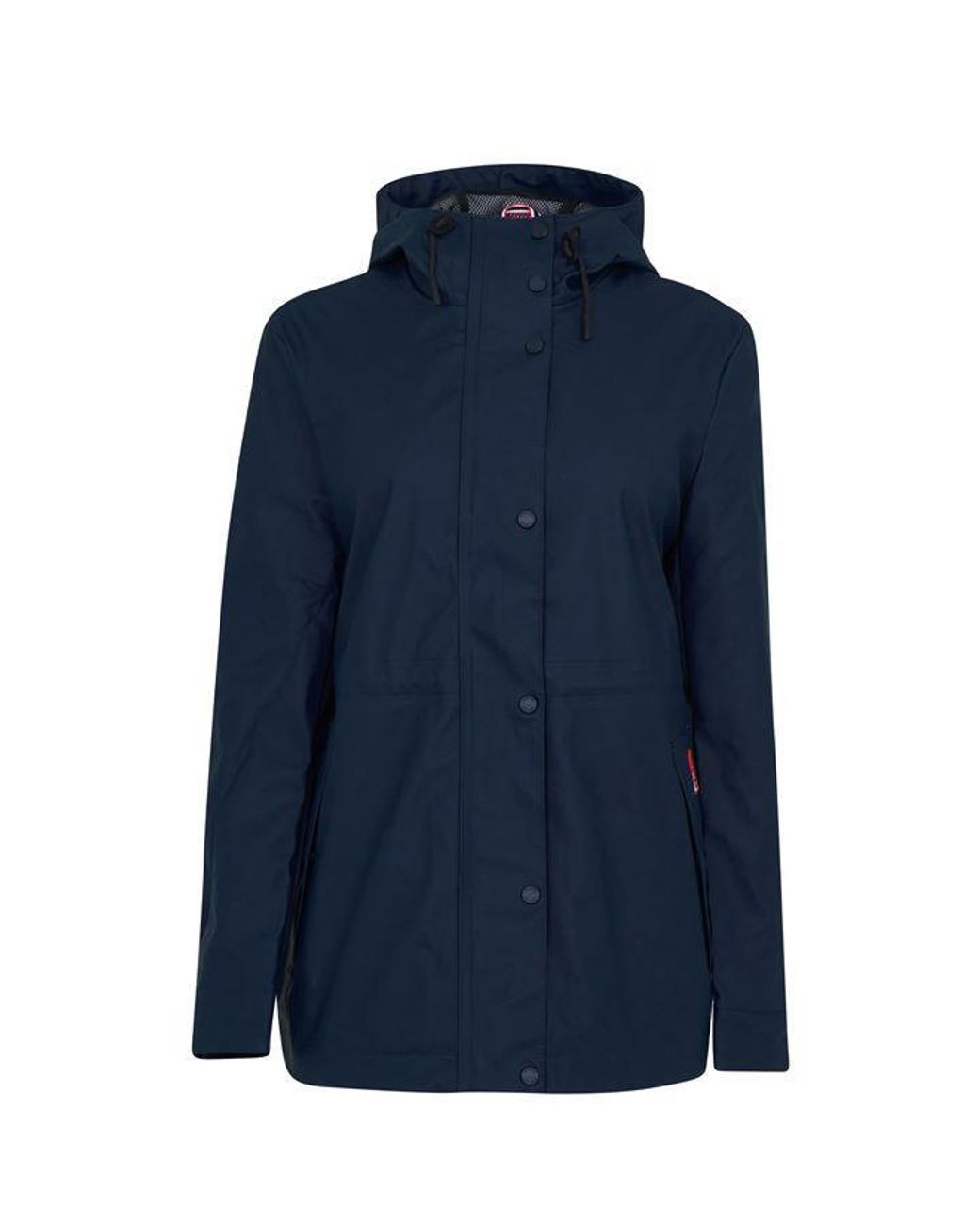 HUNTER Rubberised Rain Jacket in Blue | Lyst UK