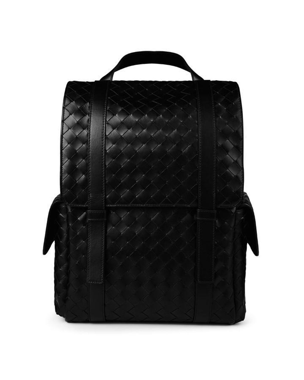 Bottega Veneta Borsa Avenue Back Pack in Black for Men | Lyst UK