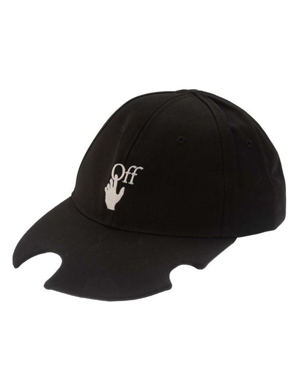 Off-White c/o Virgil Abloh Hand Off Meteor Baseball Cap in Black for ...