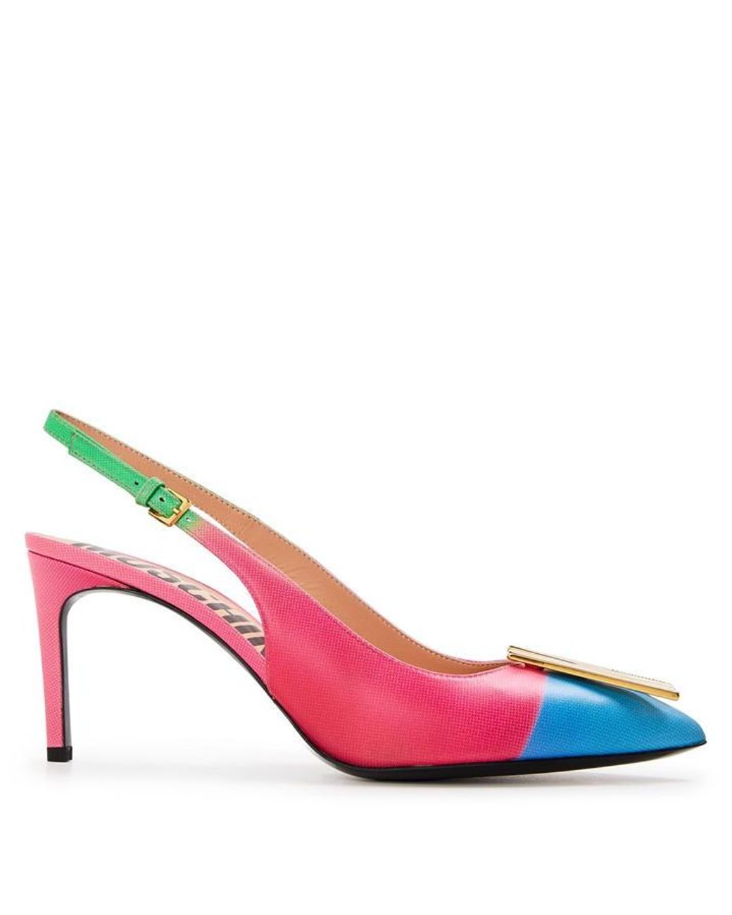 Moschino Stilt Heel in Pink | Lyst UK