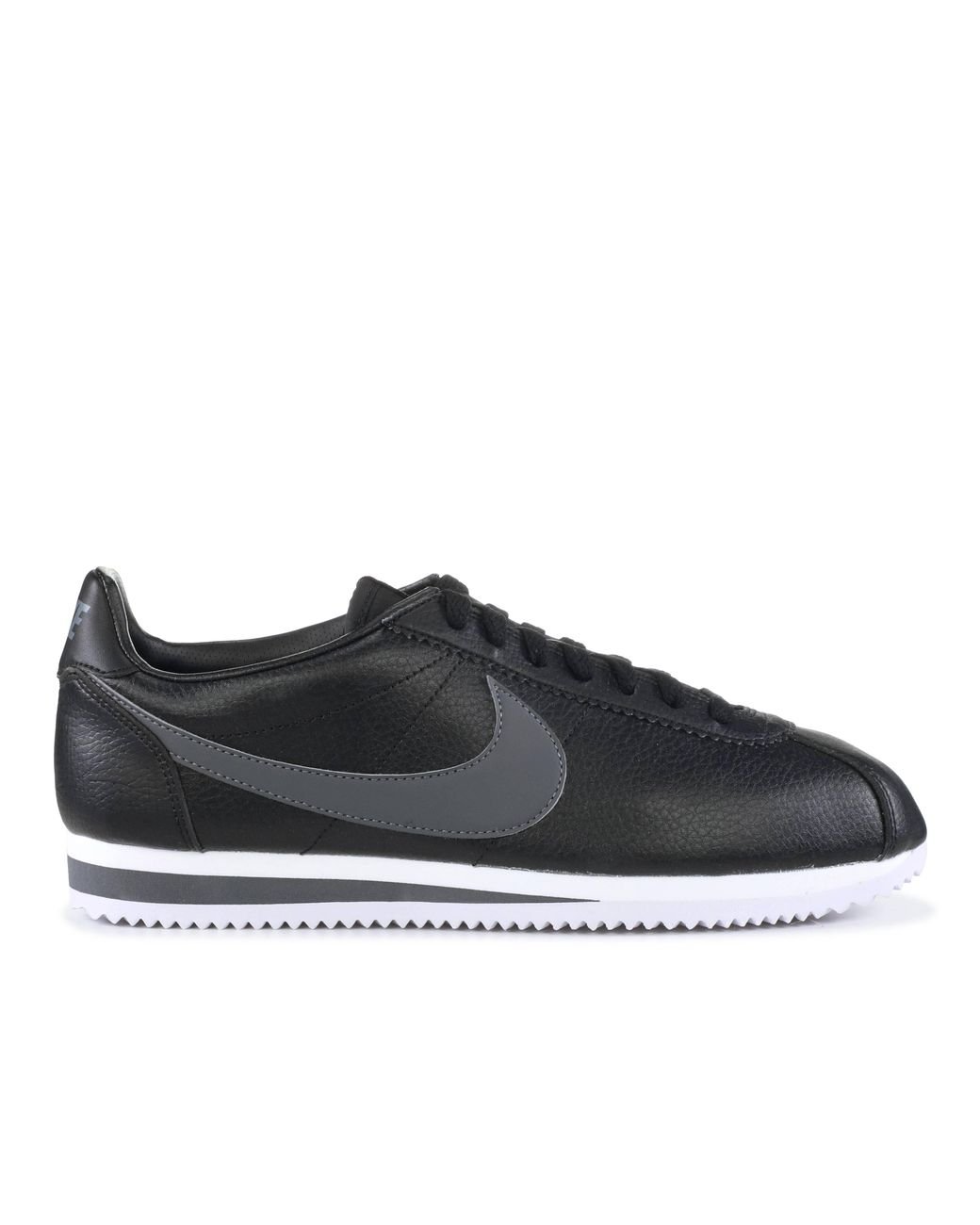 Nike Classic Cortez Leather 'anthracite' in Black for Men - Lyst