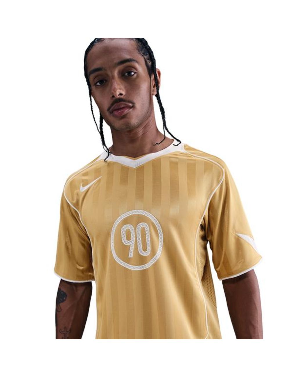 Nike Football T-Shirts in Metallic for Men | Lyst UK