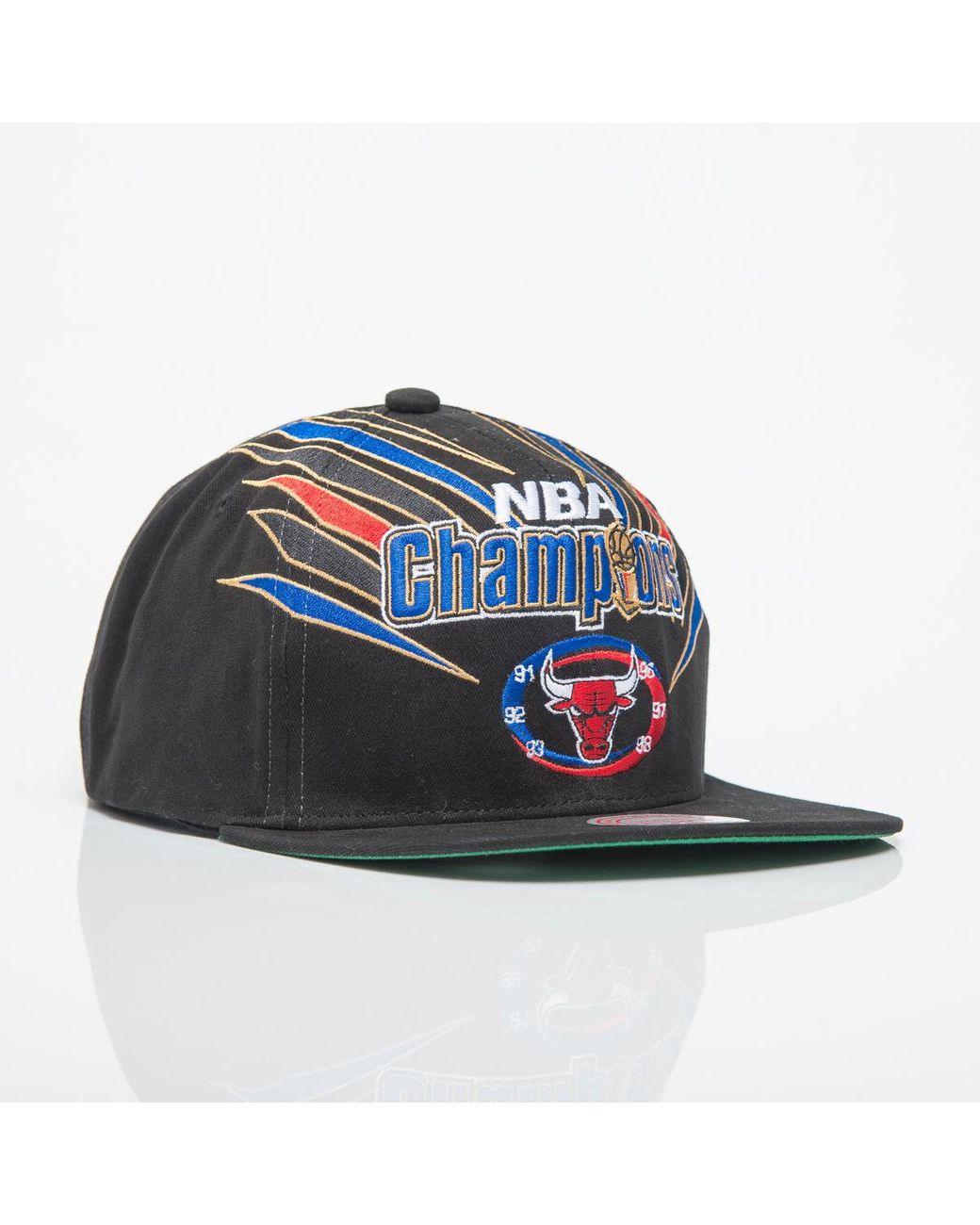 Mitchell Ness NBA Champions Velcro HWC Chicago Bulls 1998