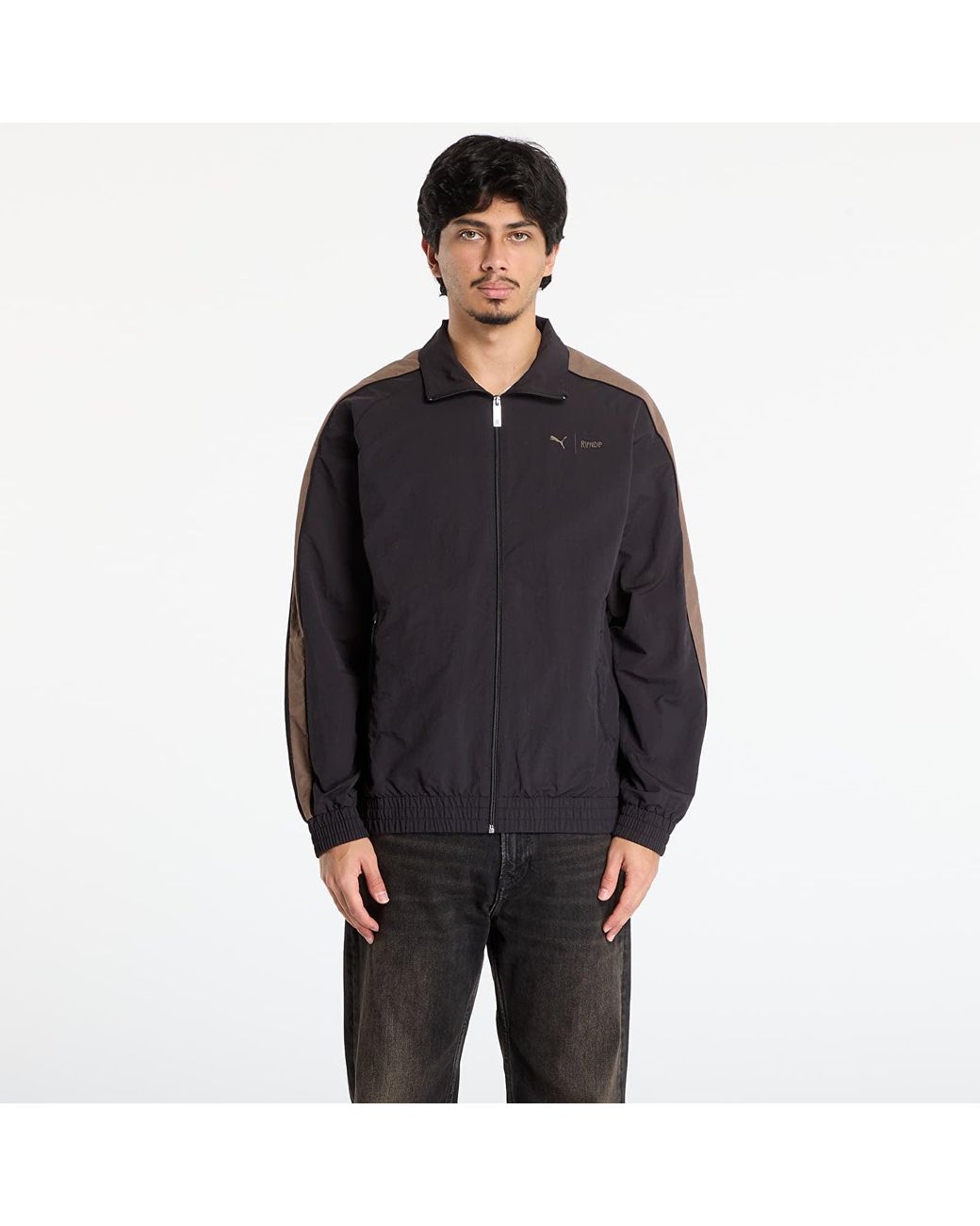 PUMA Jacket X Ripndip T7 Oversized Track Jacket in Black for Men | Lyst