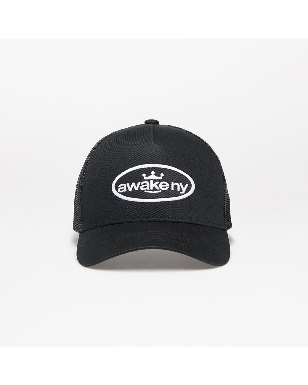 AWAKE NY King Logo Trucker Hat in Black | Lyst