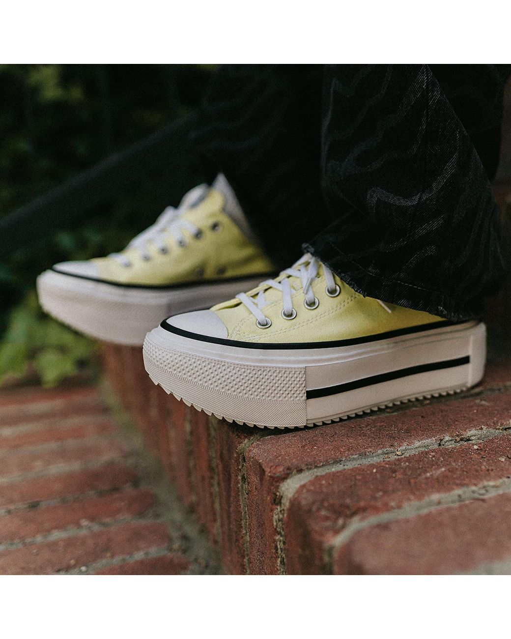 Converse Sneakers Chuck Taylor All Star Lift Double Stack Lemon Slushy ...