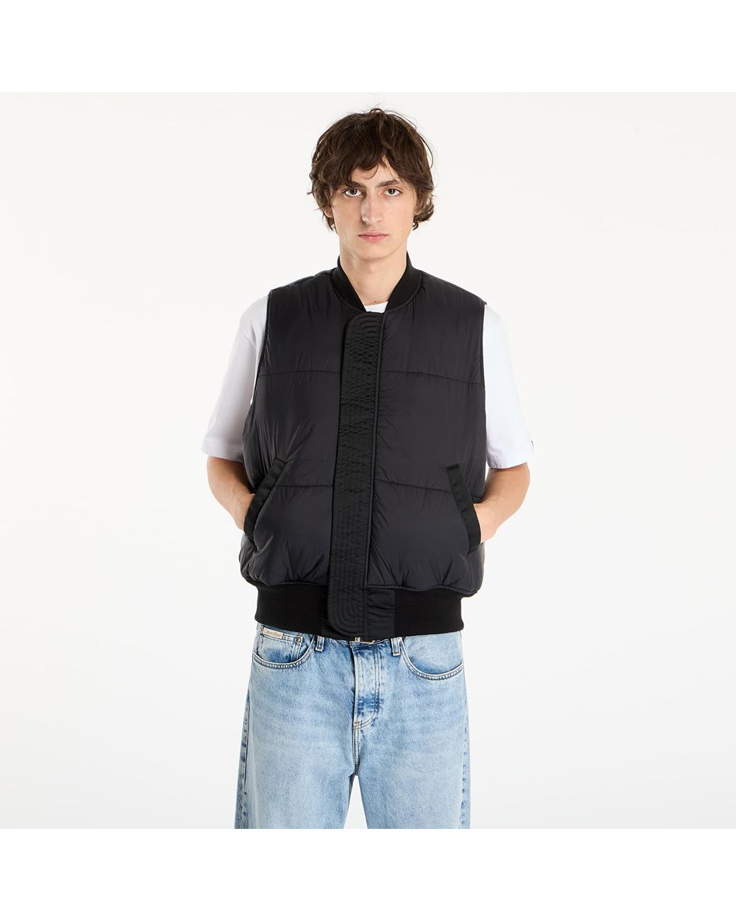 Alpha Industries Vest Ma-1 Base Vest in Black for Men | Lyst