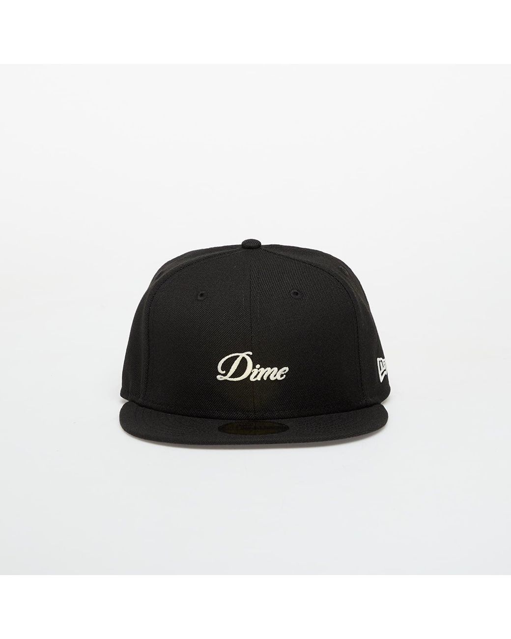 Dime Cap X New Era Cursive Cap in Black | Lyst