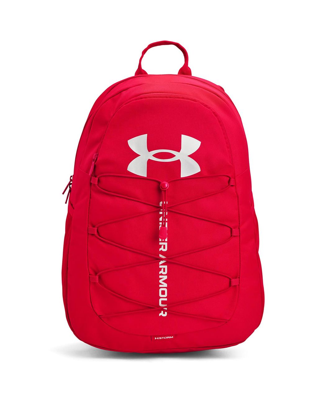 Under Armour Adult Hustle Sport Backpack in Red for Men | Lyst