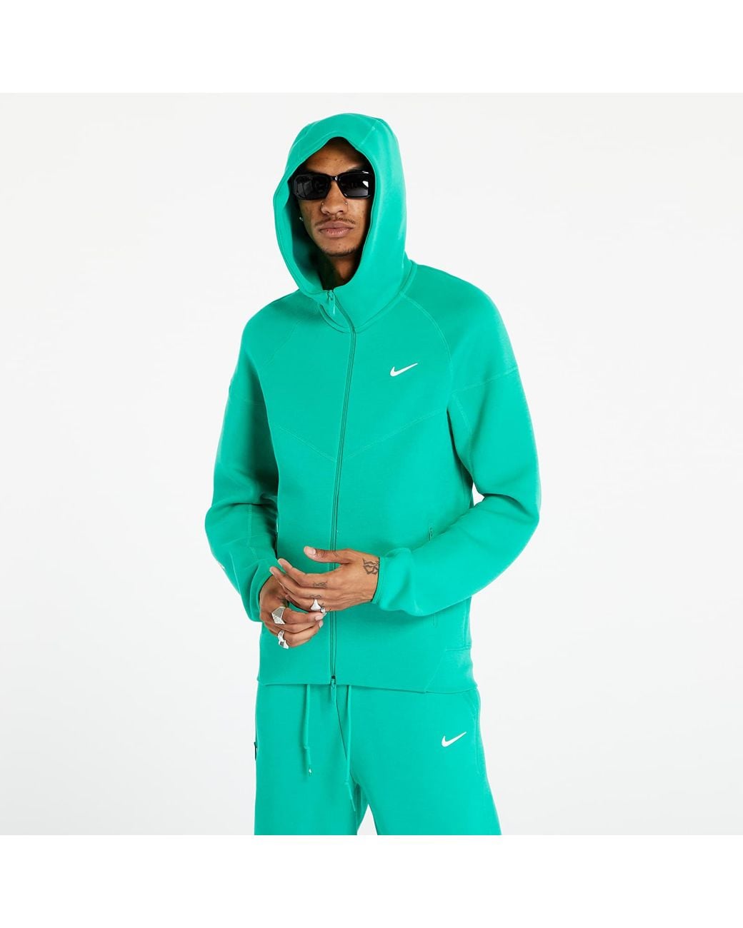 Nike X NOCTA Tech Fleece Full-Zip Hoodie Stadium Green/ Sail für Herren ...
