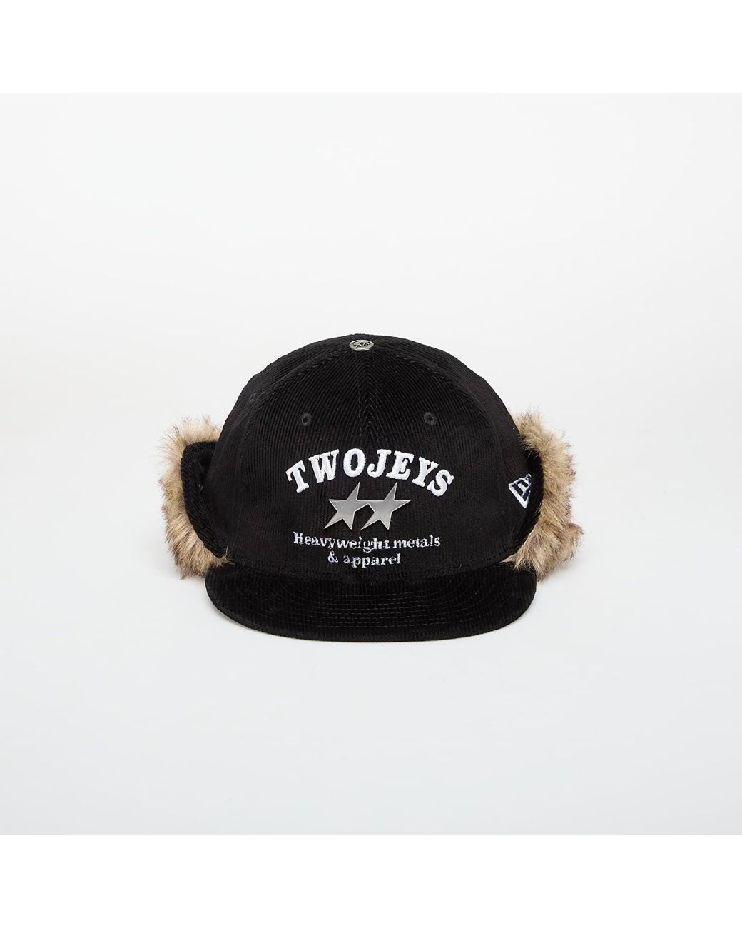 Twojeys Cap X New Era 59Fifty Downflap in Black | Lyst
