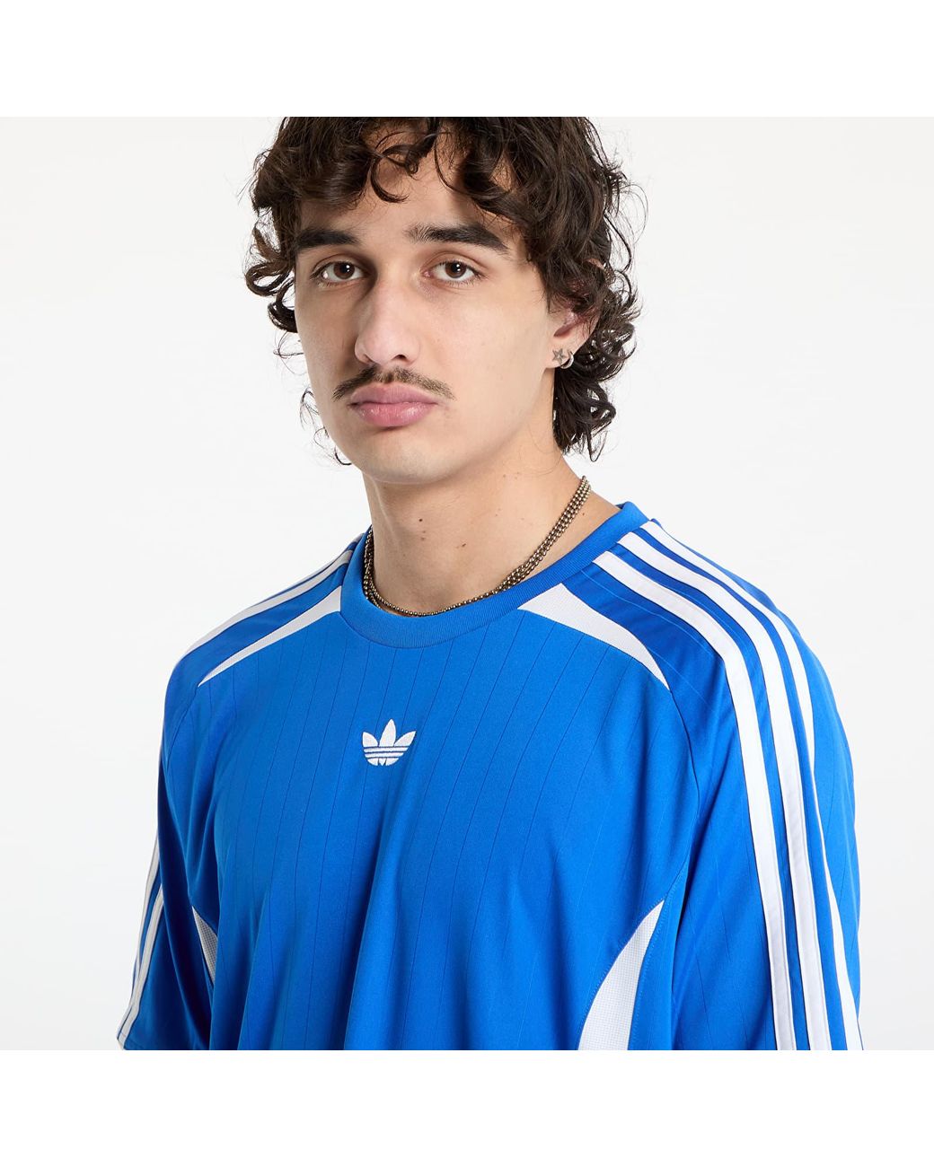 adidas Originals Teamgeist T Shirt in Blue for Men | Lyst