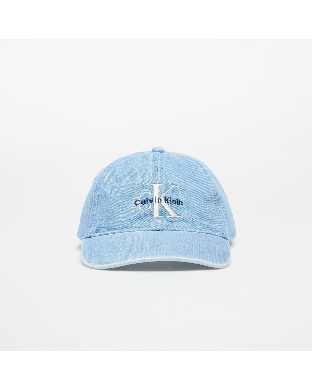Calvin Klein Jeans Monologo Embroidery Cap in Blue | Lyst