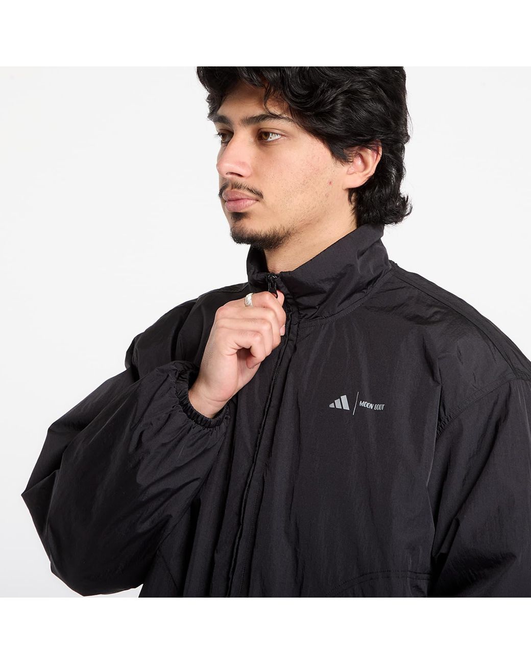 adidas Originals Sweatshirt Adidas X Moon Boot Padded Tracktop in Black ...