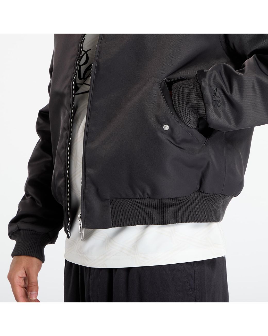 PUMA Jacket X Represent Bomber in Black for Men | Lyst