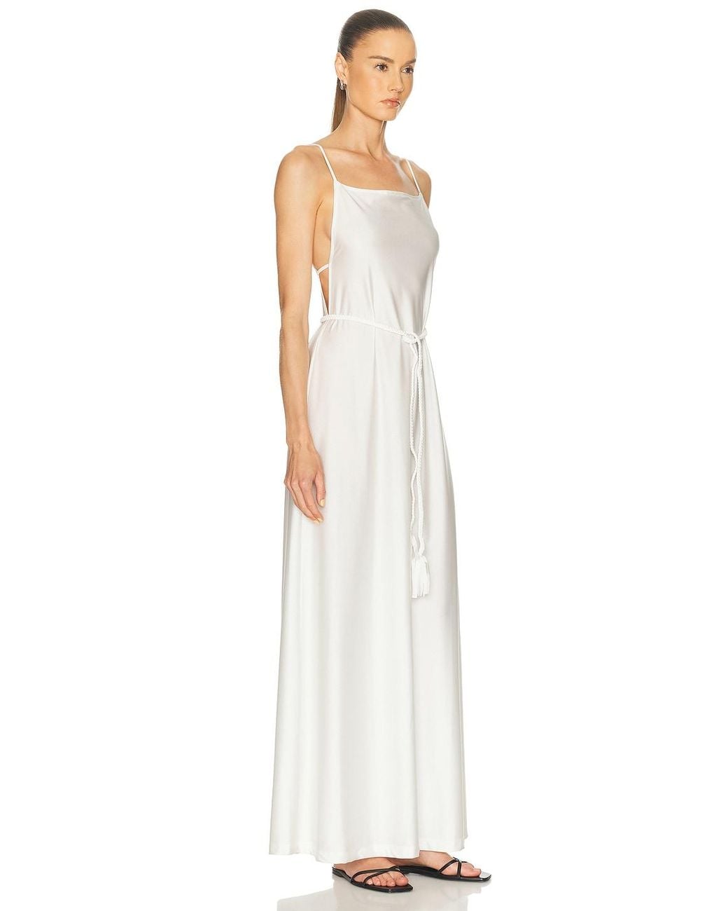 Marlies Grace Lua Open Side Dress in White | Lyst