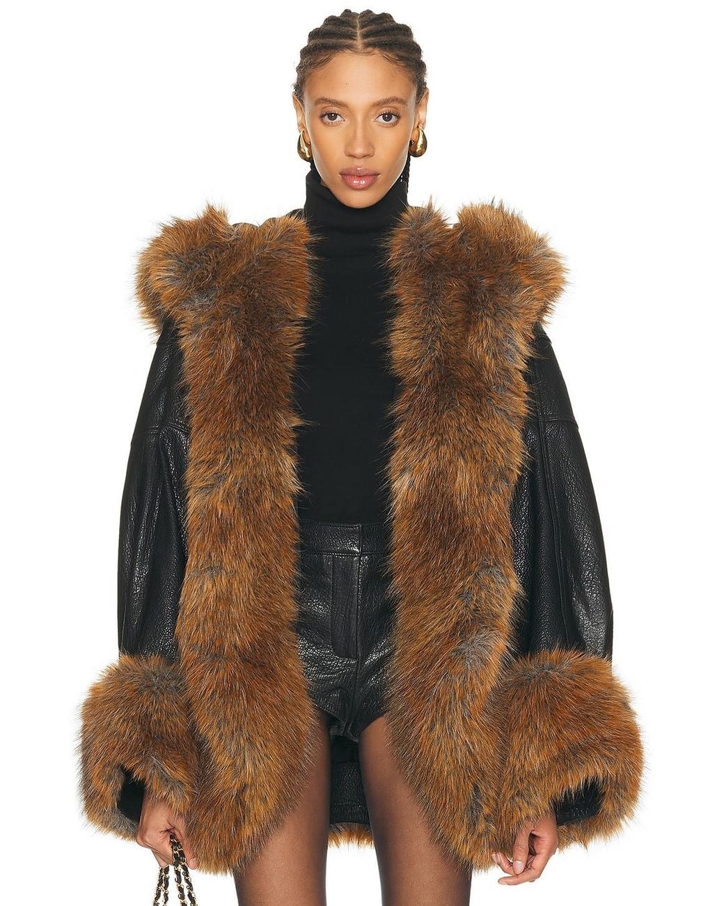 retroféte Laurene Coat in Brown | Lyst