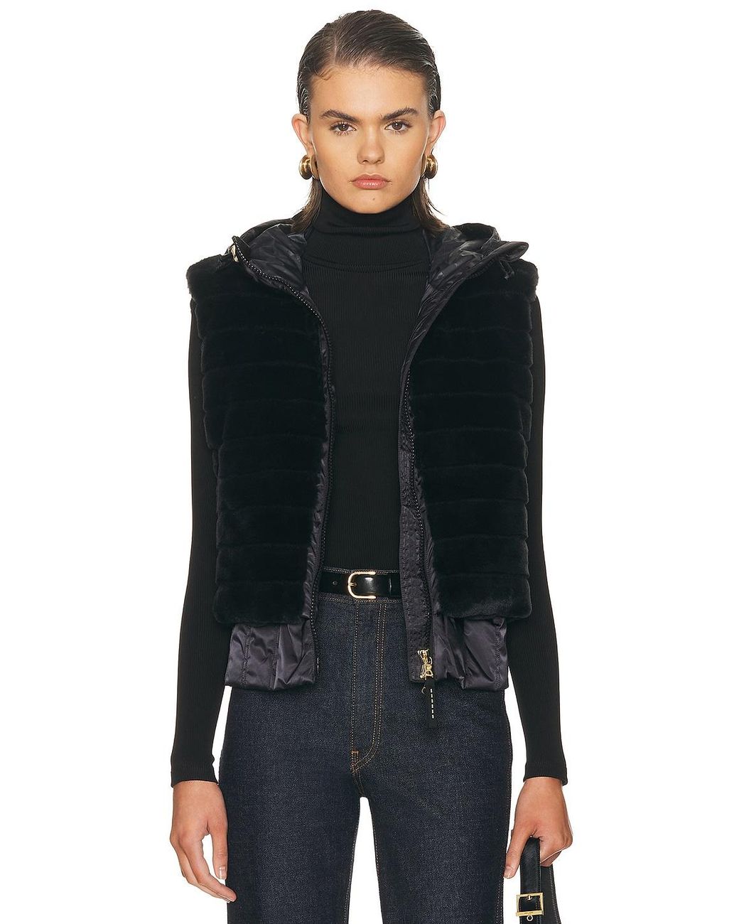 Bogner Yumi-D Vest in Black | Lyst
