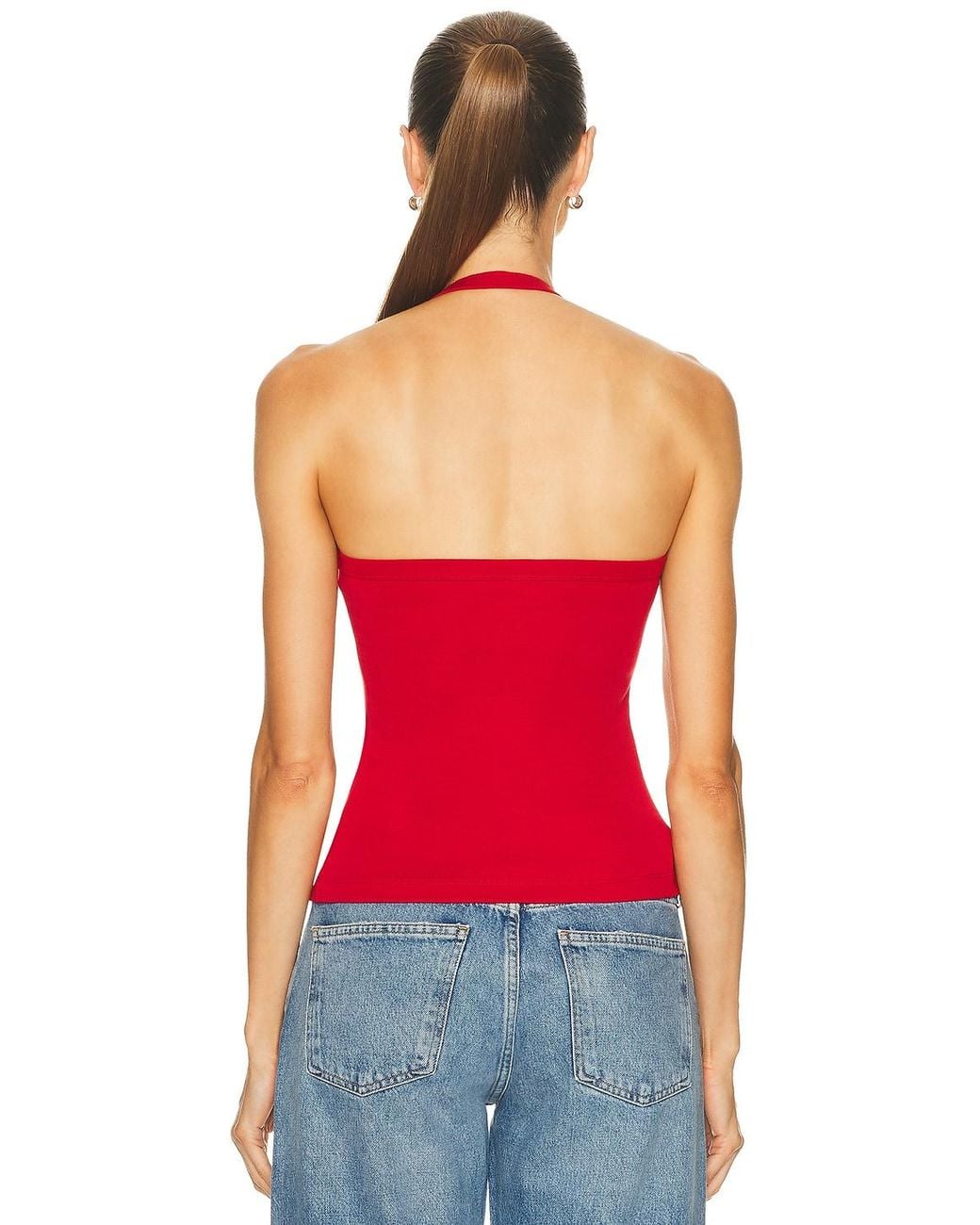 Flore Flore Angie Tank in Red | Lyst