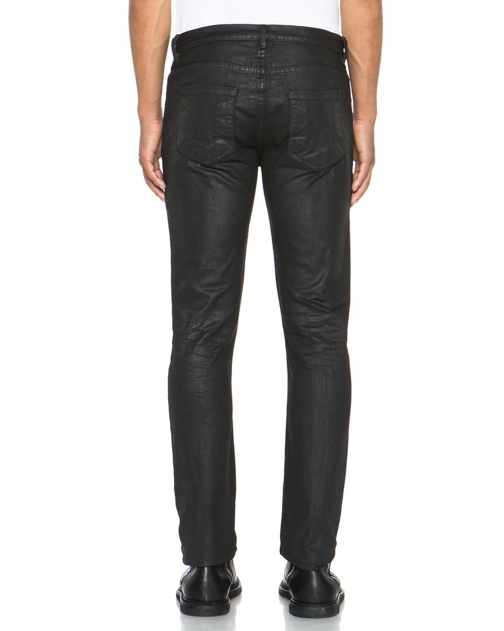 Rick Owens Detroit Wax Jean in Black for Men | Lyst