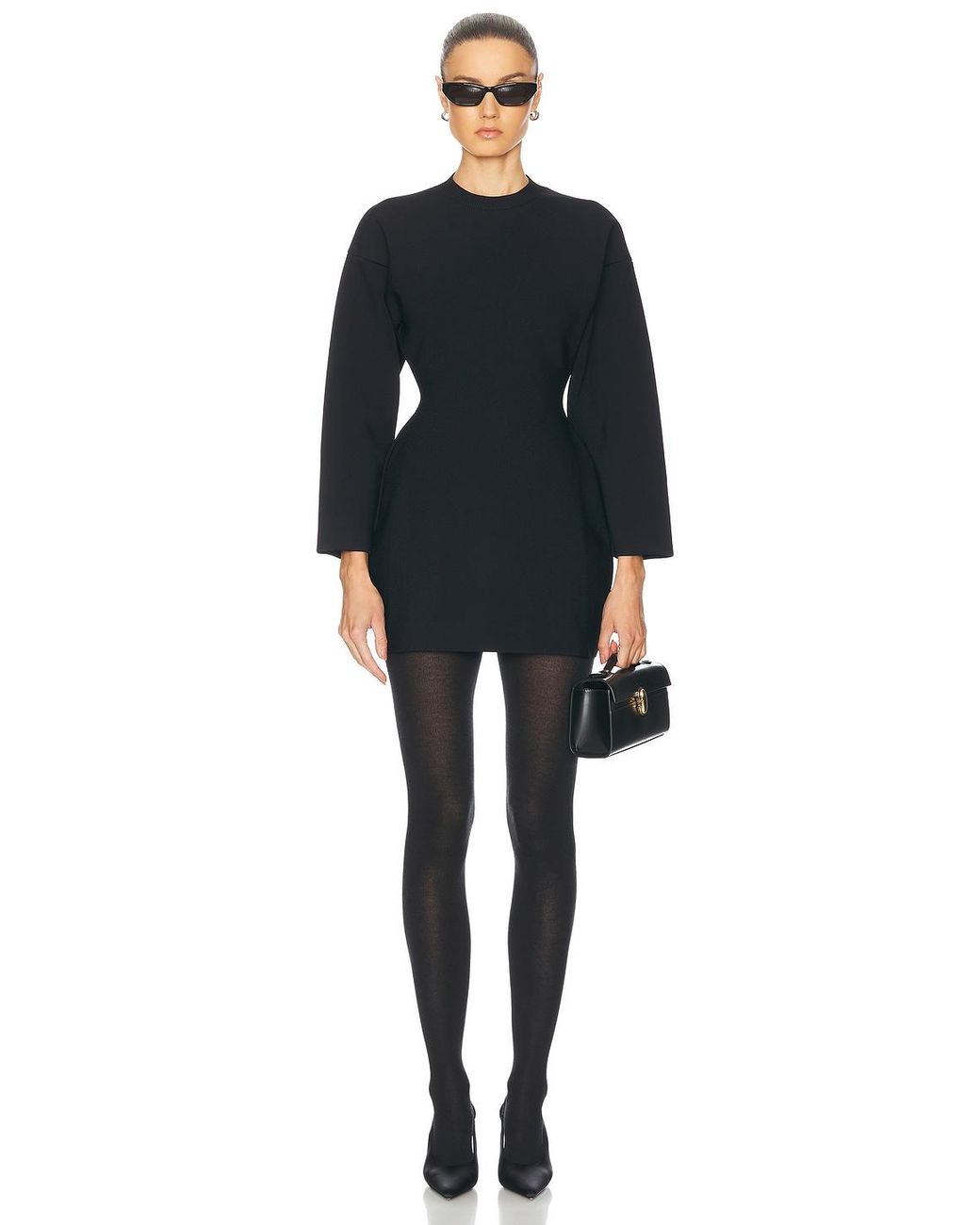 Wardrobe NYC X Rosie Huntington-Whiteley Rhw Power Knit Mini Dress in ...