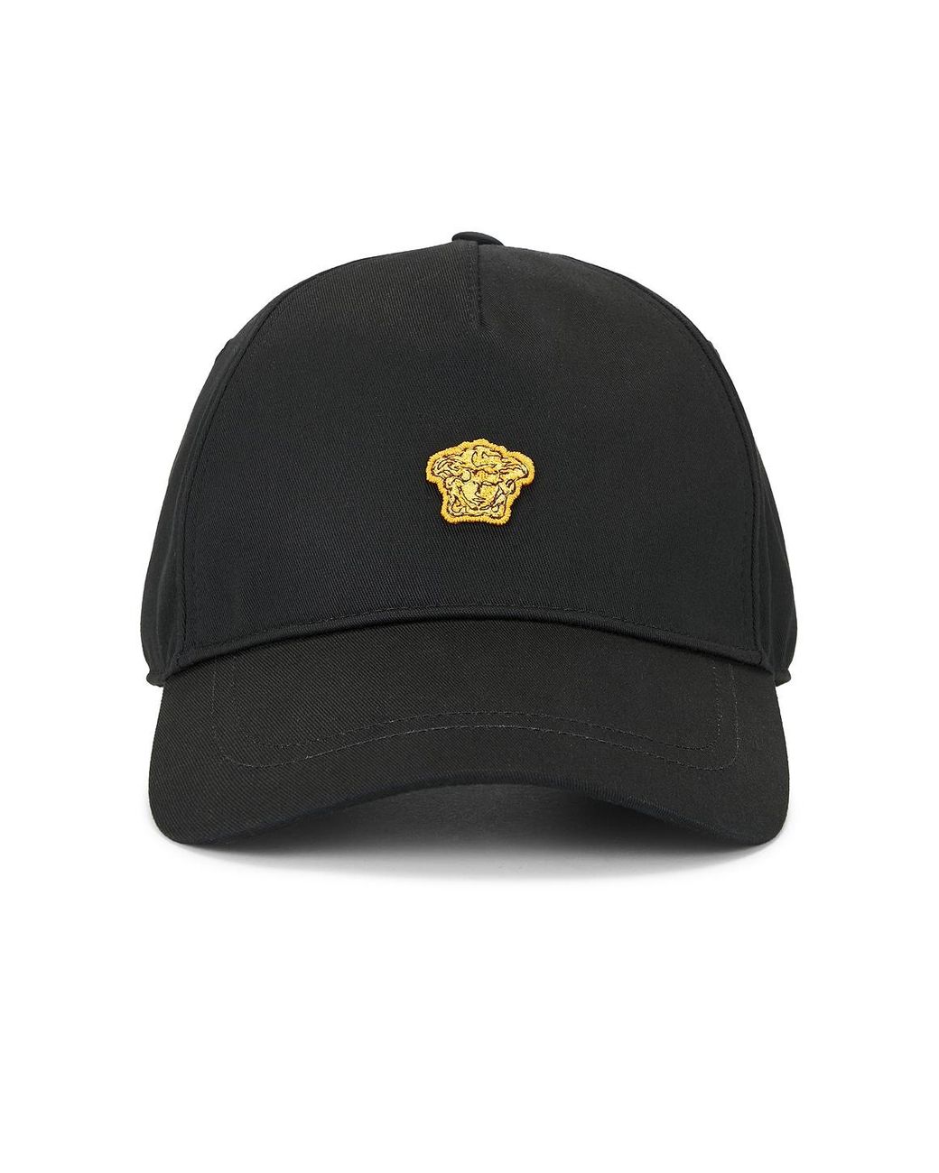 Versace Medusa Patch Baseball Cap in Black for Men | Lyst