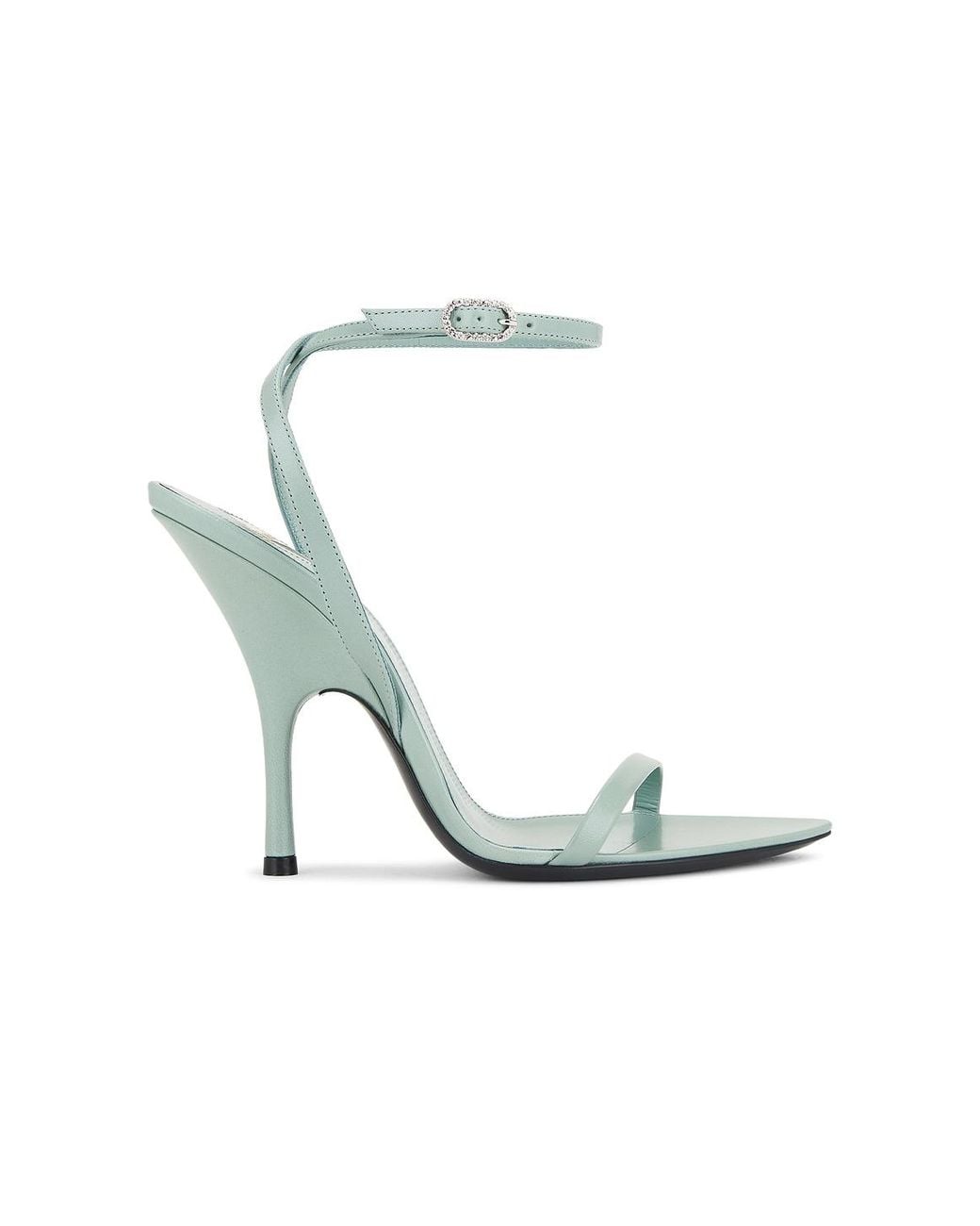 Saint Laurent Katoucha Sandal in White | Lyst