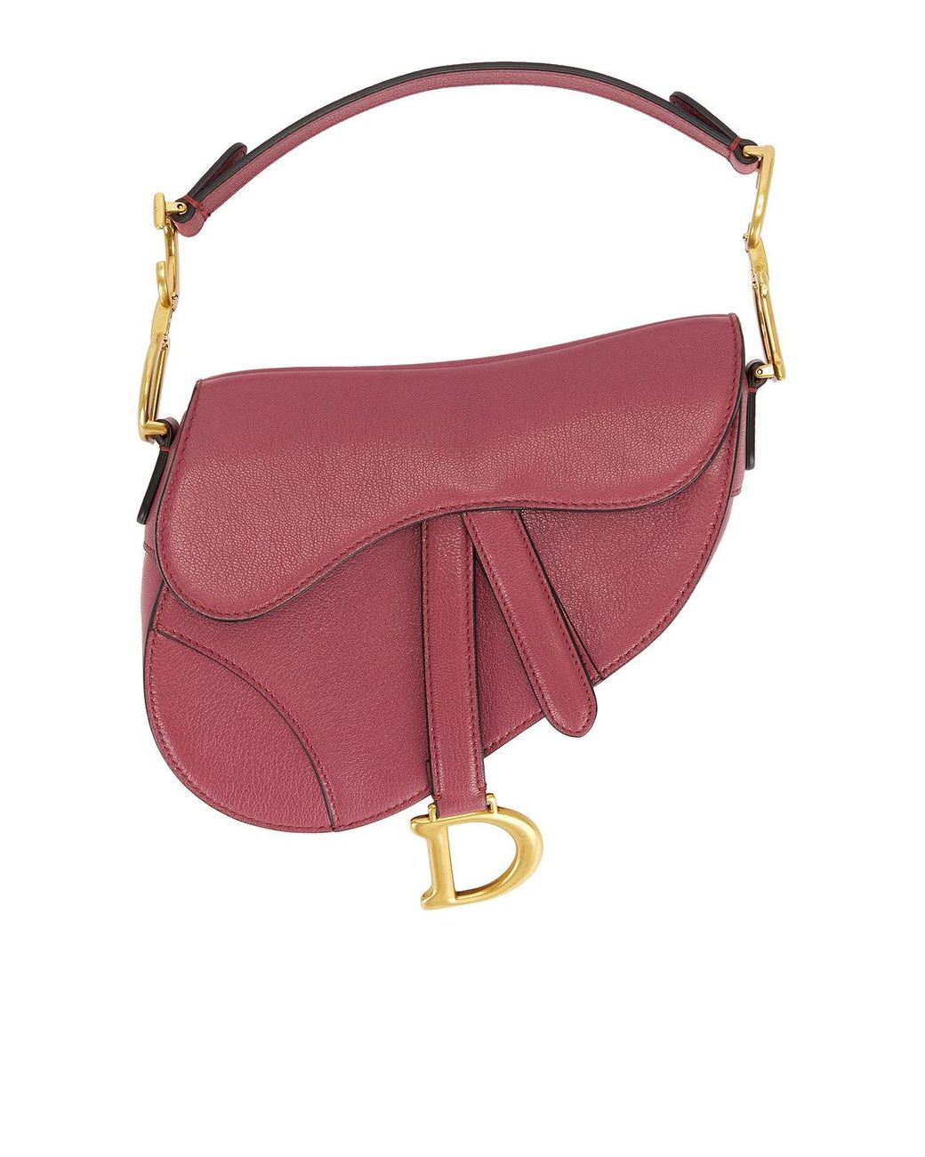Dior Saddle Bag in Pink | Lyst
