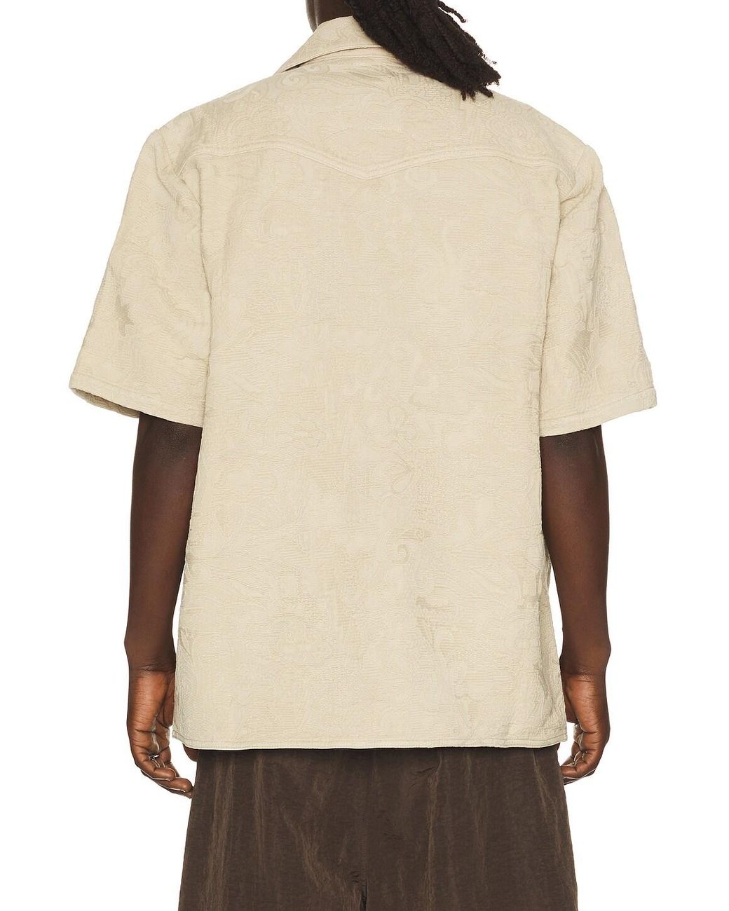 Oas Javi Shirt in Natural for Men | Lyst