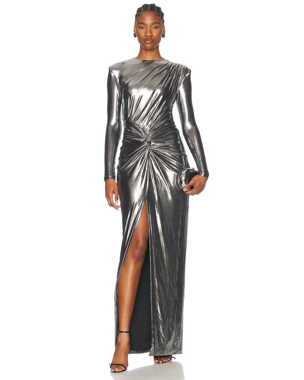 retroféte Fenella Dress in Gray | Lyst