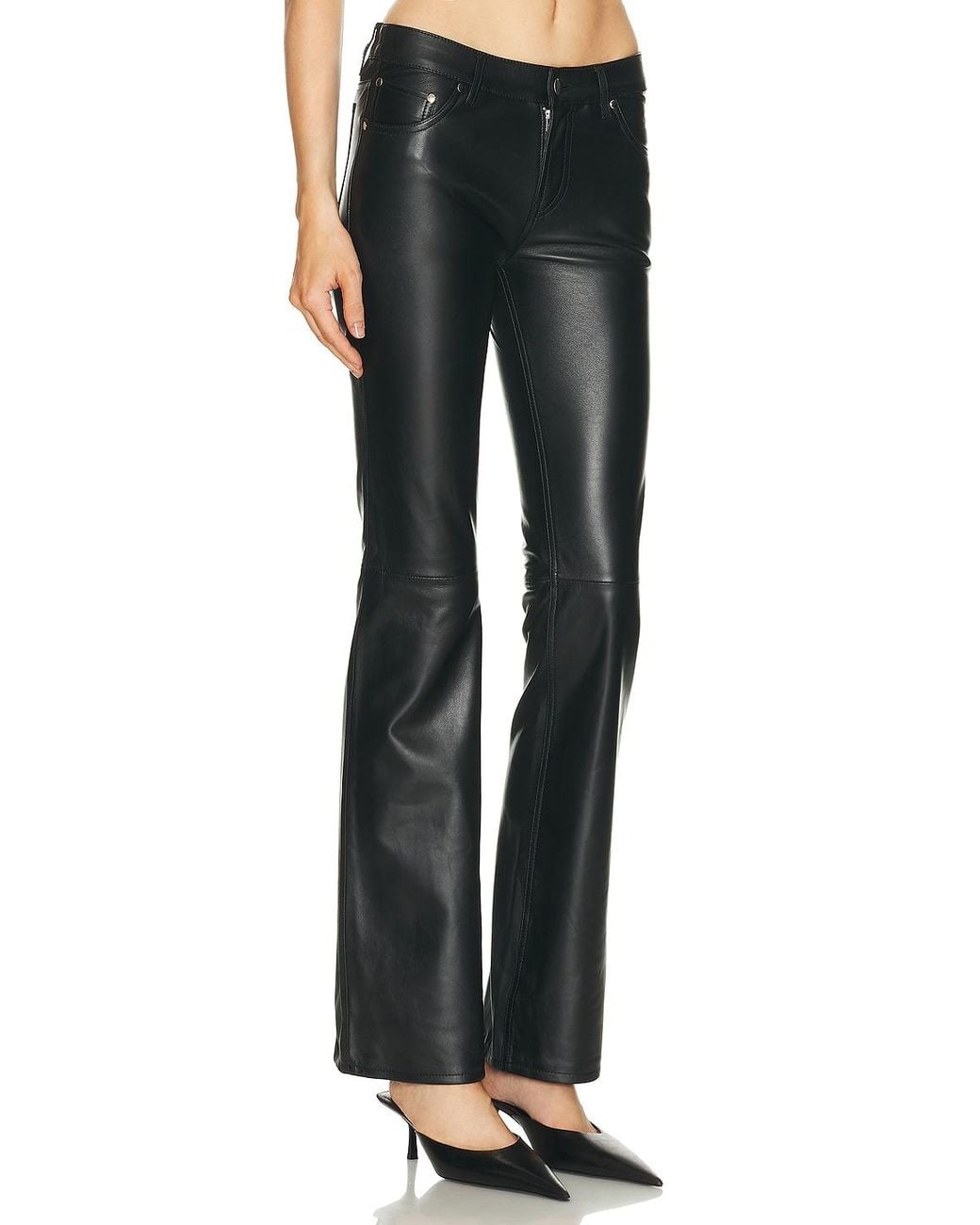 EB DENIM Maria Mid Rise Bootcut in Black | Lyst