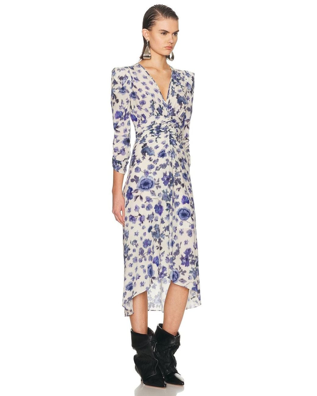 Isabel Marant Albini Dress in White | Lyst