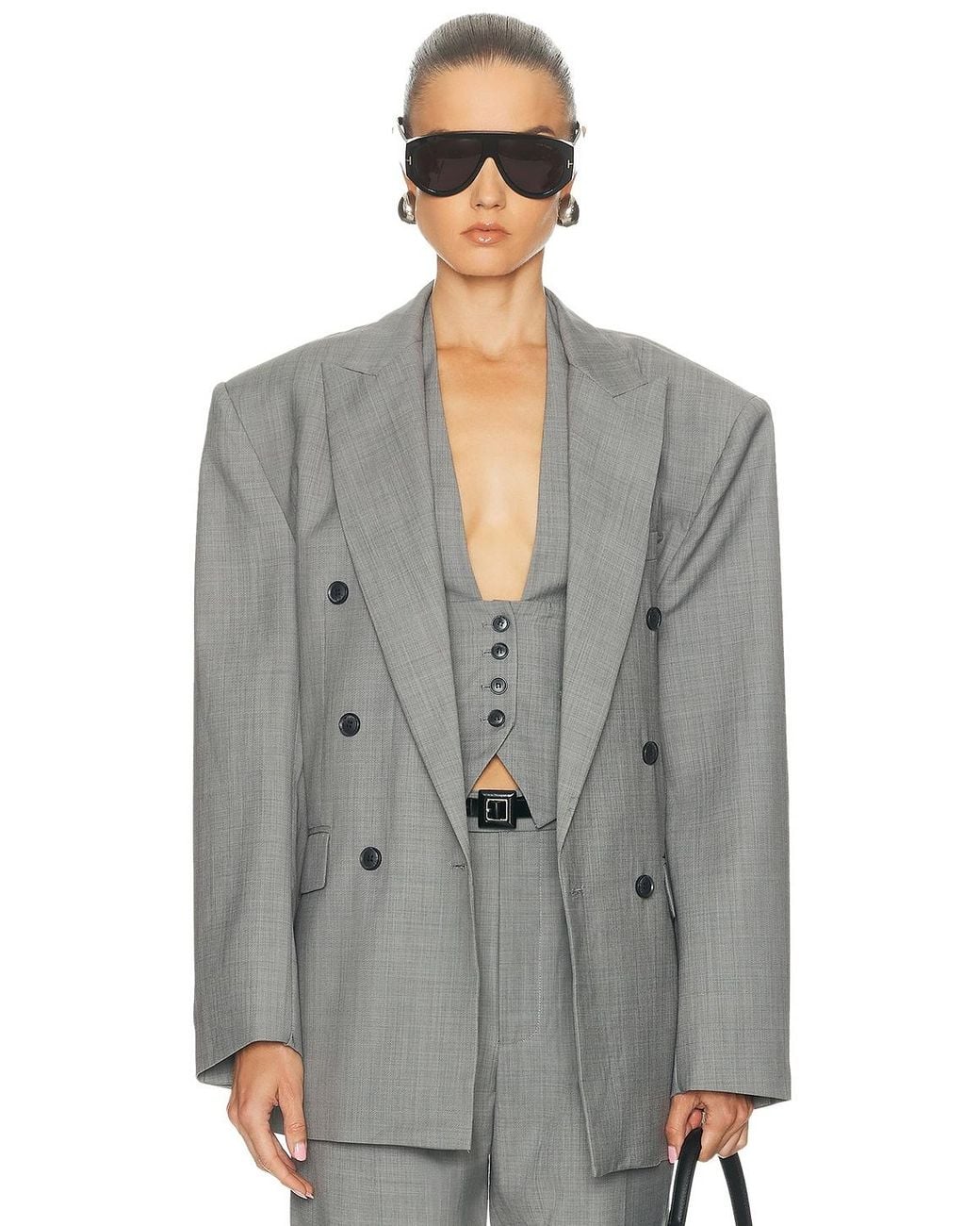 Ronny Kobo 1988 Blazer in Gray | Lyst