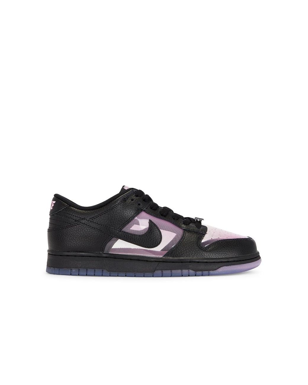 Nike Dunk Low Retro Clear Sneaker in Black for Men | Lyst