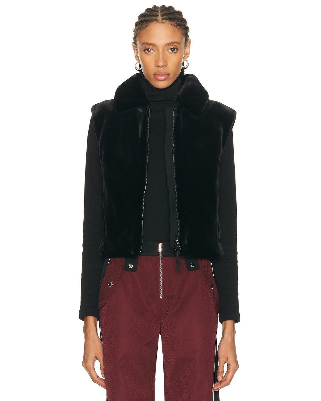Fusalp Piagina Vest in Red | Lyst