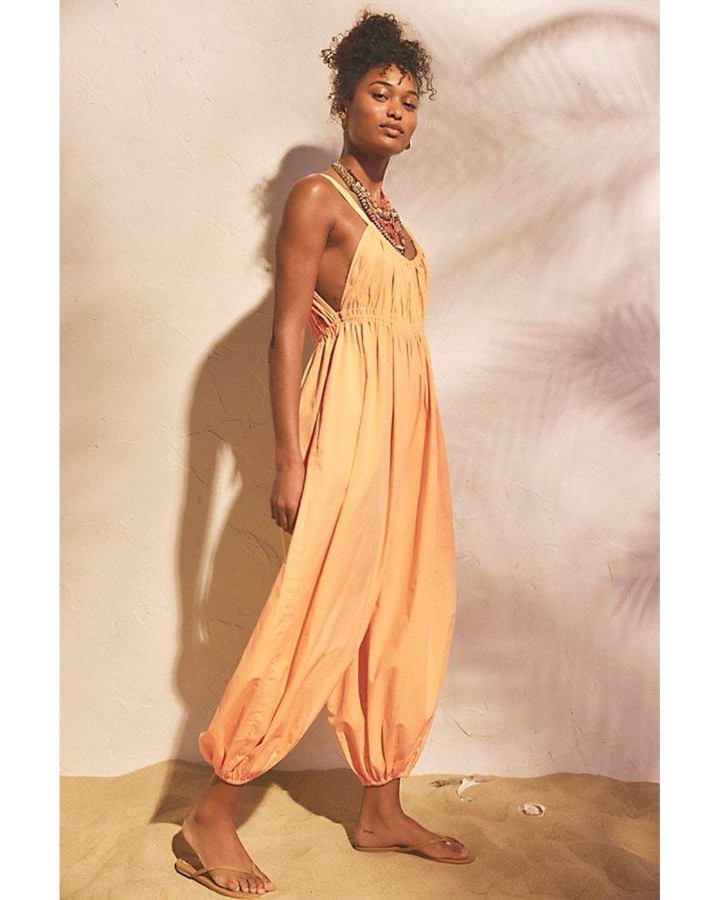 free-est Frannie Jumpsuit By in White | Lyst UK