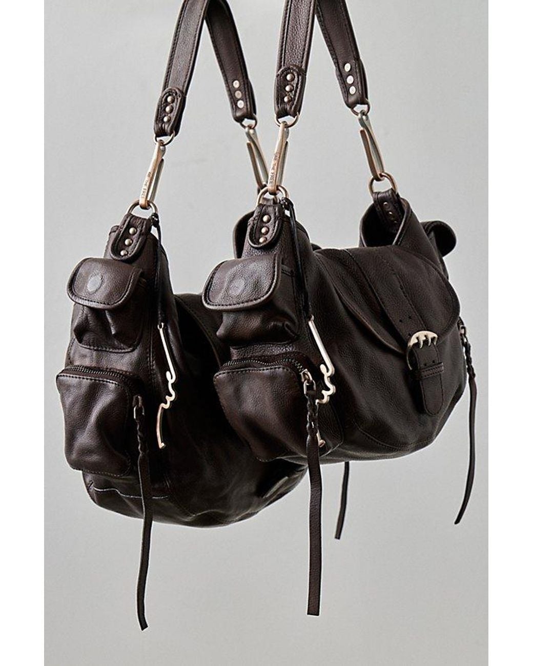 Free People Baby Asher Tote in Black | Lyst