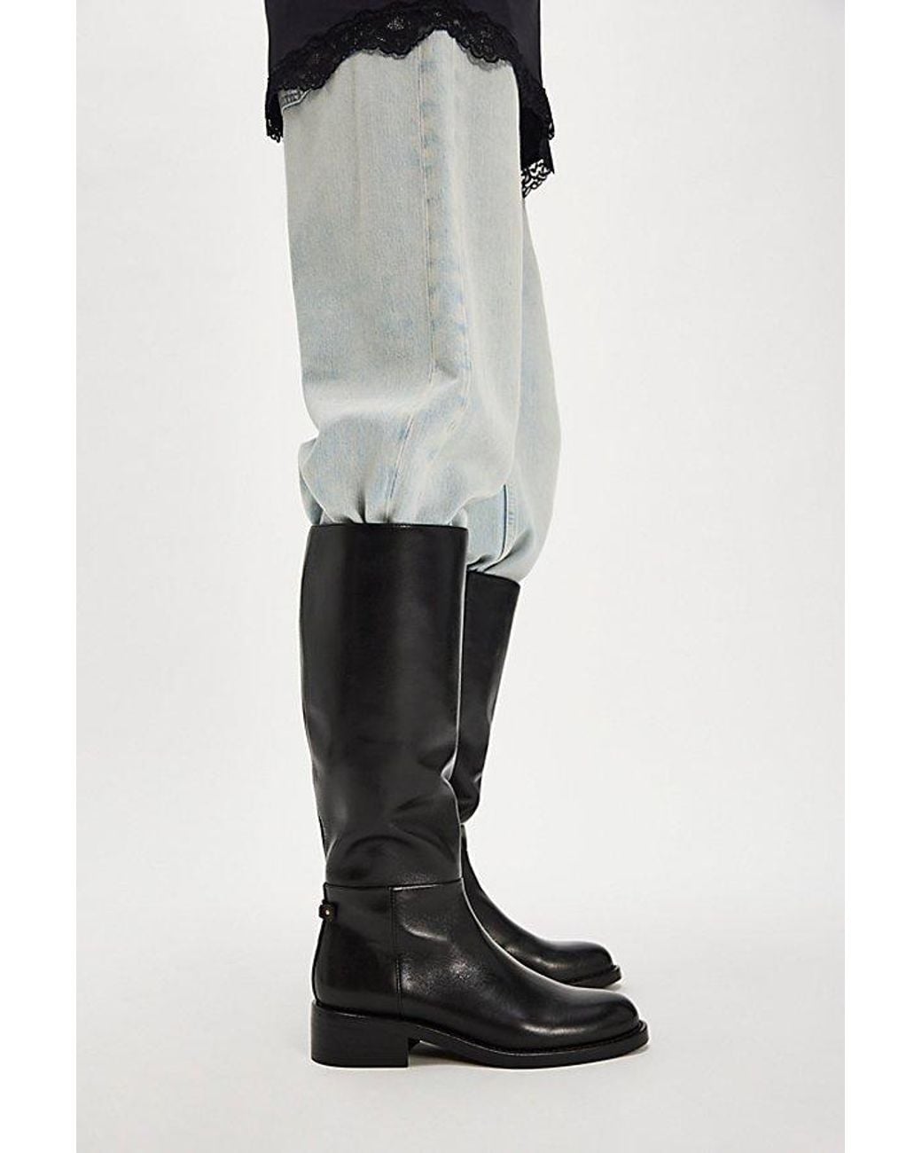 Sam Edelman Milla Tall Boots By in Black | Lyst UK