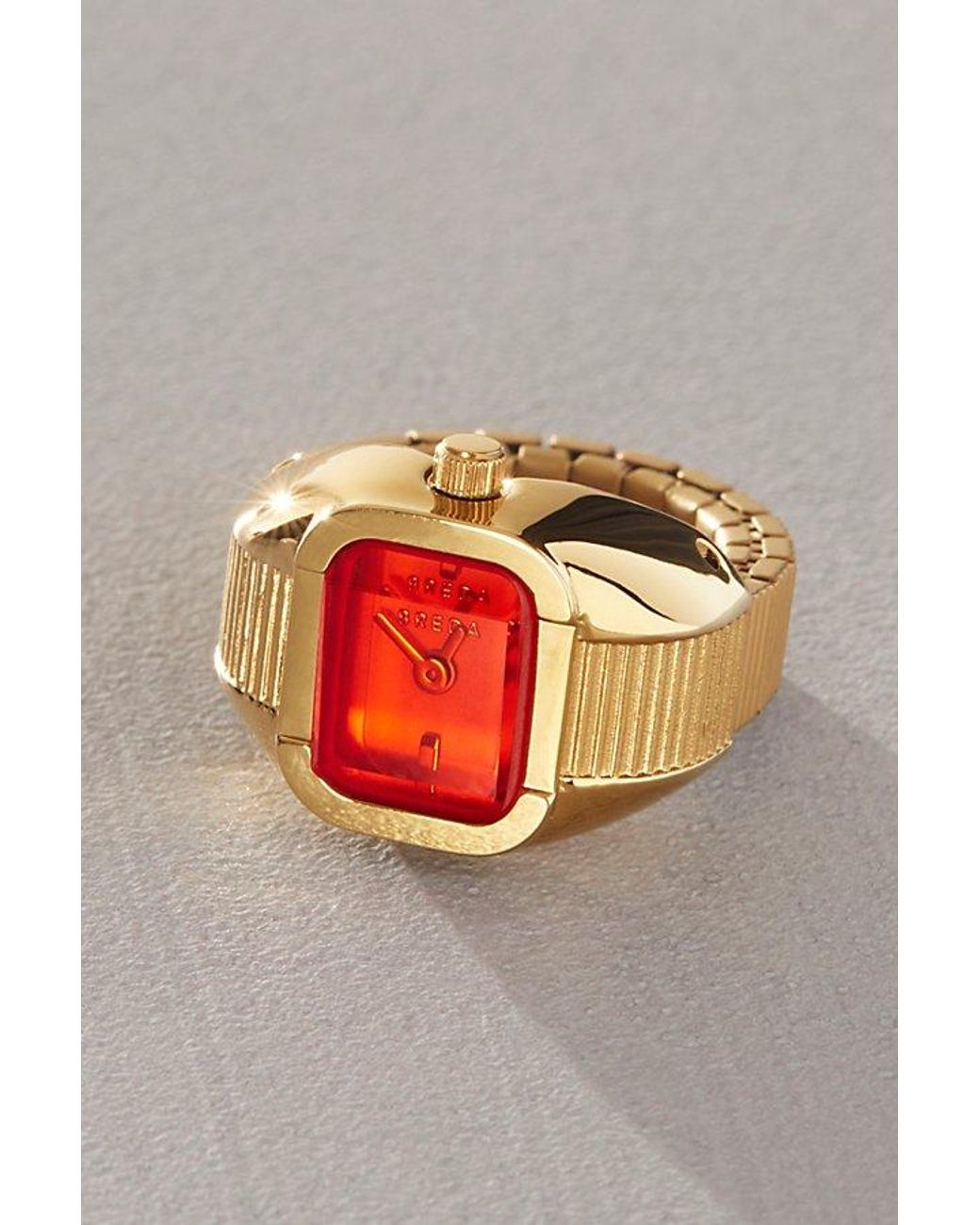 Breda Nocturne Ring Watch in Grey | Lyst UK