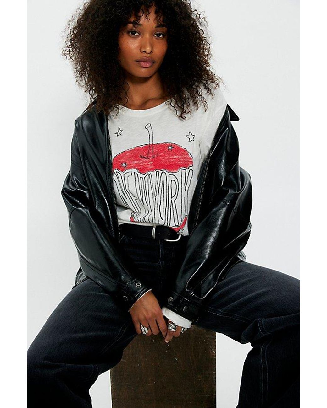 Ragabond Greetings From Long Sleeve Tee in Black | Lyst UK