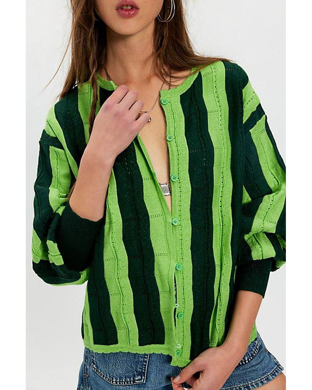Celmo Pret Cardi in Green | Lyst