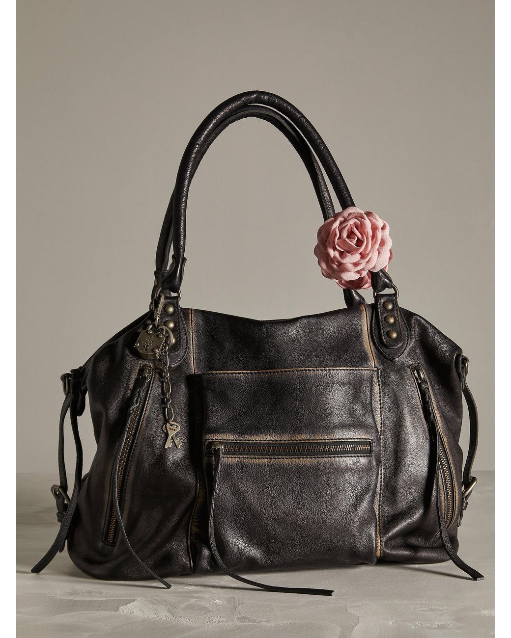 Free People Emerson Tote Bag in Black | Lyst