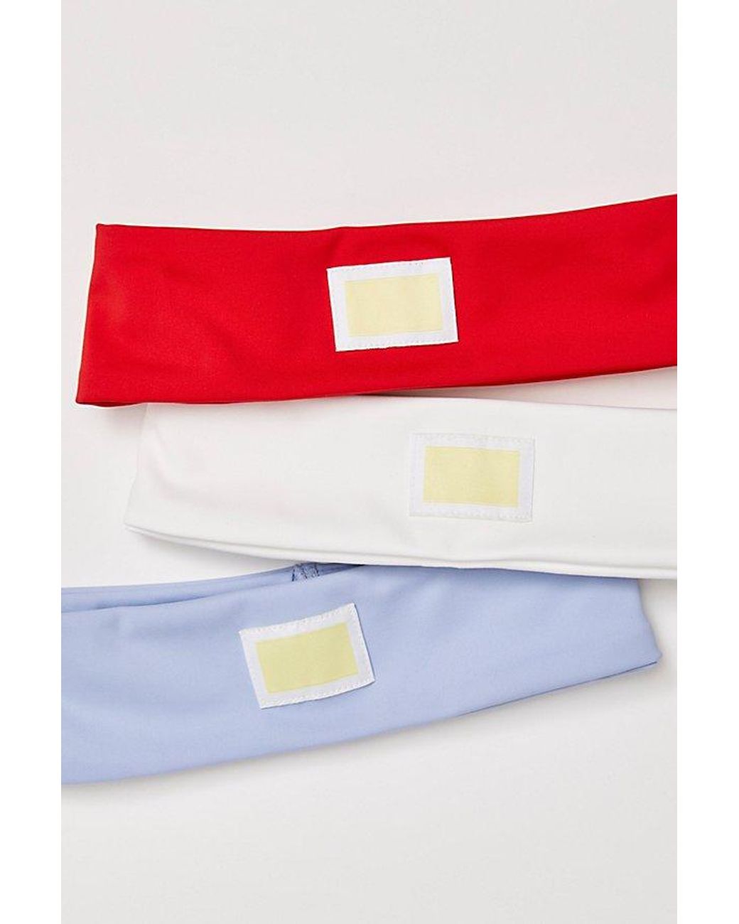 YELLOW THE LABEL The Label Kyla Soft Headband in Red | Lyst