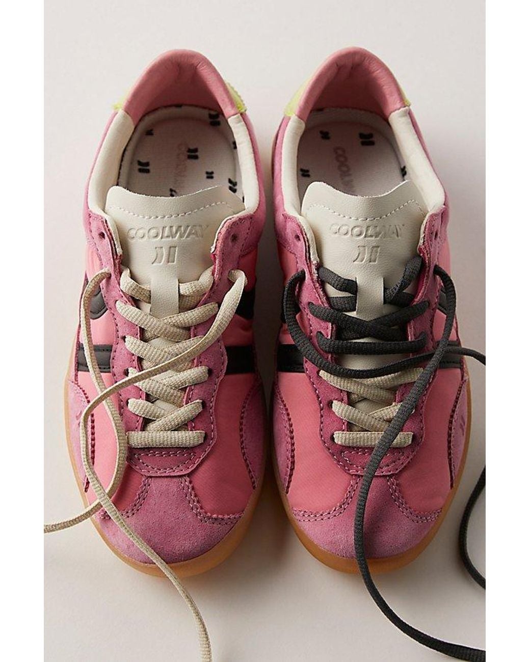 Coolway Kizuna Nylon Sneakers in Pink | Lyst