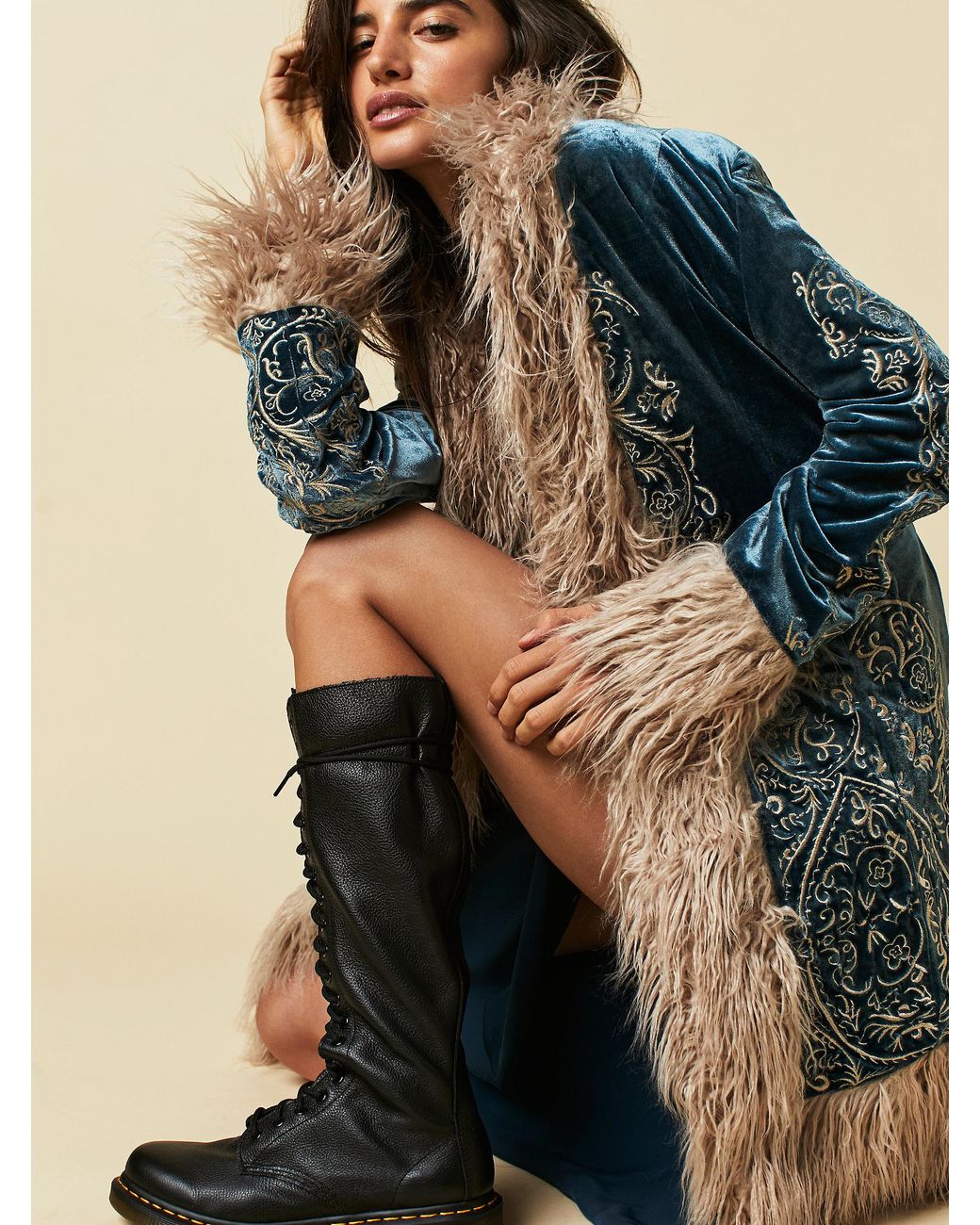 Free People Moon Glow Coat | Lyst