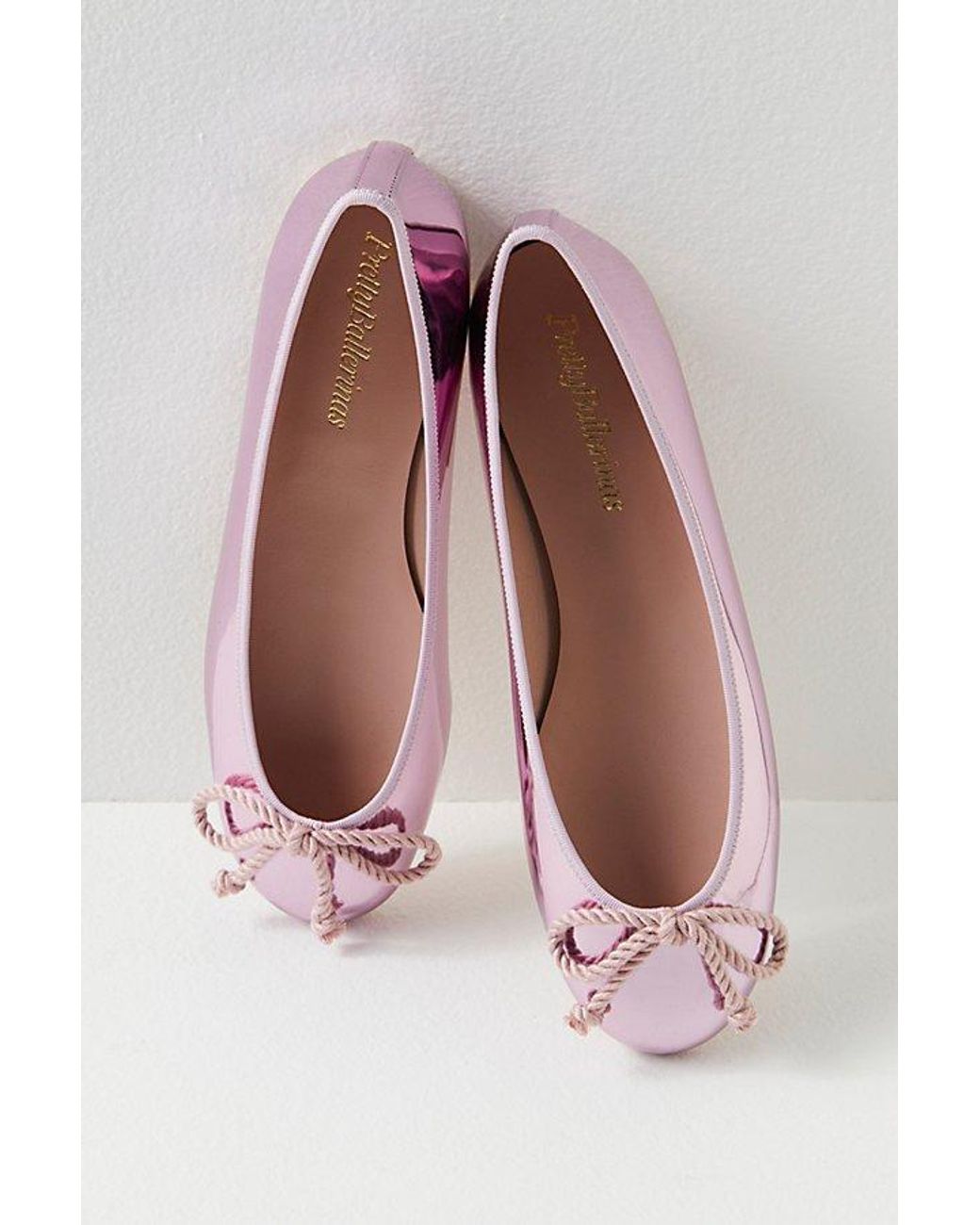 Pretty Ballerinas Twyla Reflection Ballet Flats | Lyst